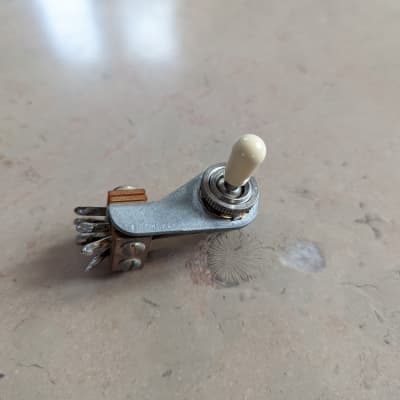 Vintage 1960's 1970’s Switchcraft Angled Toggle Switch For | Reverb