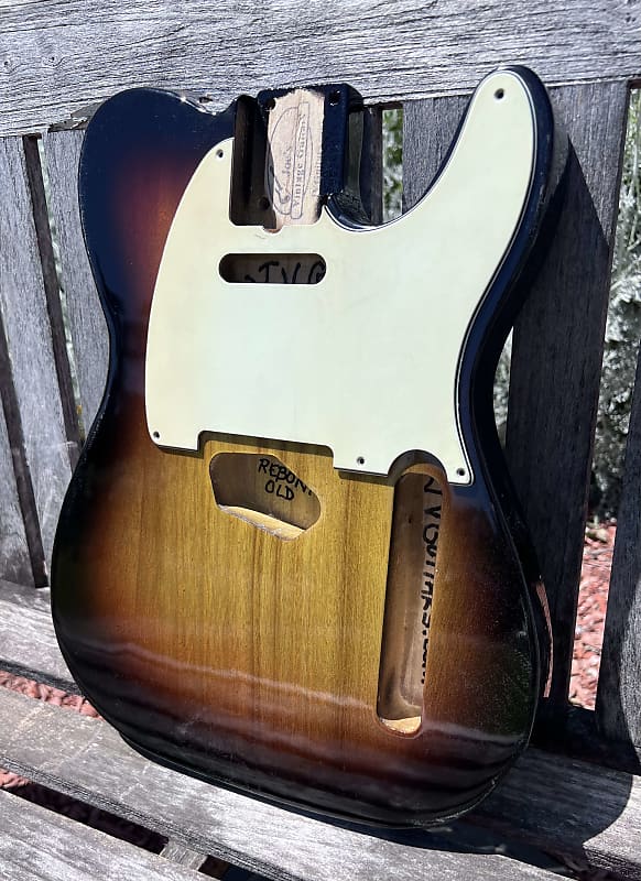 JVG -TLE BODY 2 TONE SUNBURST Primo lightweight Nitro | Reverb