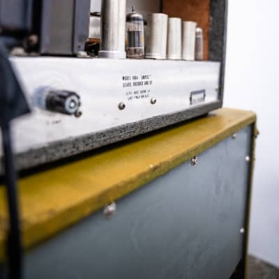 1965 Sears Silvertone 1484 Amplifier and Piggyback Cab | Reverb