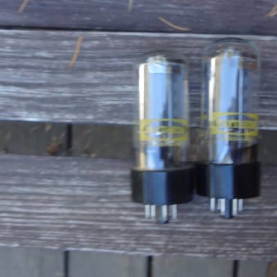 Ruby 6l6GCR 2x Power Tubes. | Reverb