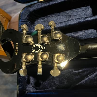 Schecter Devil Tribal Archtop Early 2000s - Black Gloss - | Reverb