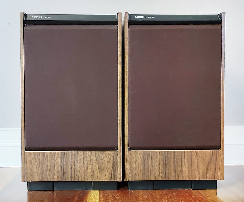 Vintage Mirsch OM50 Floor Speakers | Reverb