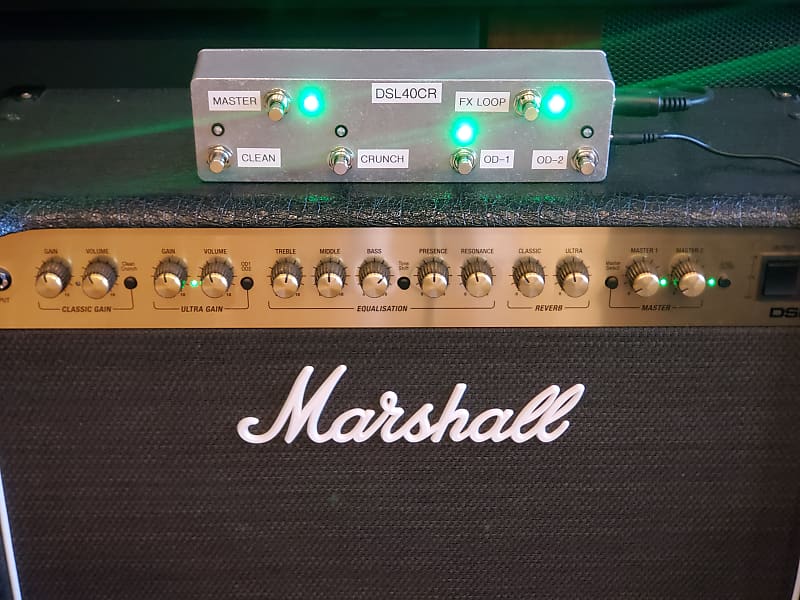 Custom 6-Way Footswitch Design for DSL40CR / DSL100HR | Reverb