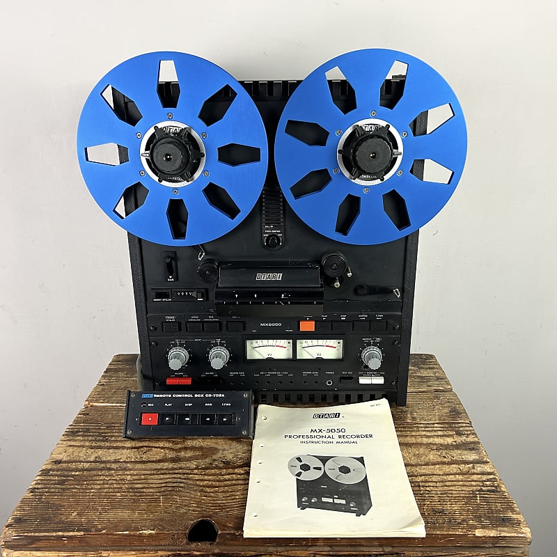 Otari MX5050 1/4" Reel to Reel Tape Machine w/ Remote & Reel | Reverb