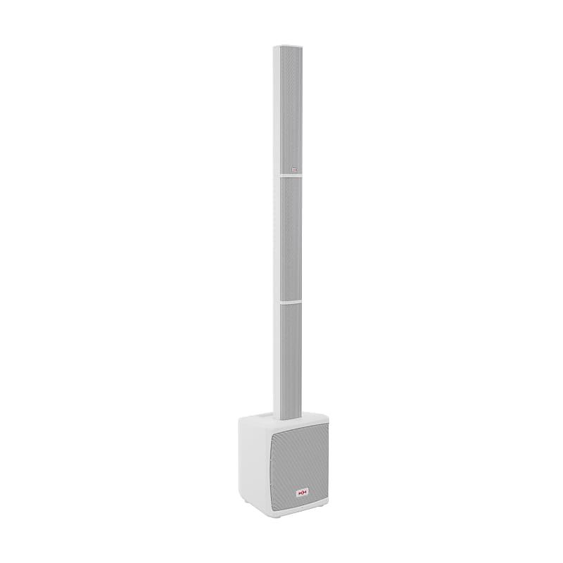 HH Electronics Tensor-Solo All-In-One Column PA System, White | Reverb