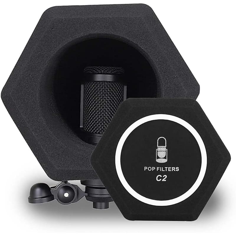 Microphone Wind Shield Pop Filter Isolation Ball, Acoustic | Reverb
