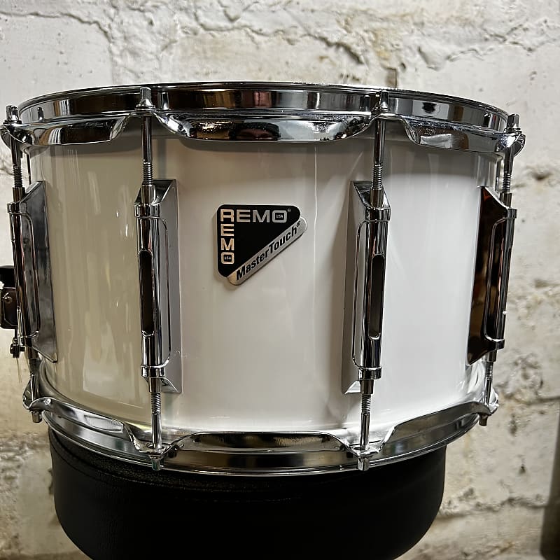 Remo Mastertouch 14”x7” Snare Drum 1990’s - White Quadura | Reverb