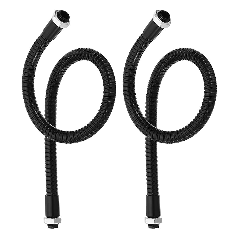 15.7" Gooseneck Hose, 2 Pcs M8 To M10 Fine Thread Bendable | Reverb