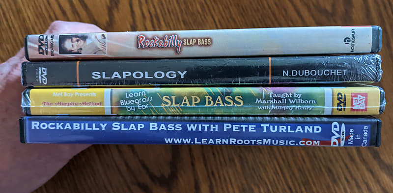 Upright Slap Bass Instructional DVD Collection | Reverb