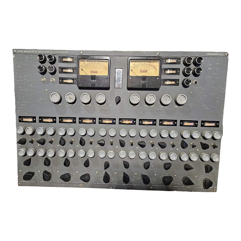 Vintage 1960s Gates Broadcast Console Analog 16 Channel Mixer | Reverb