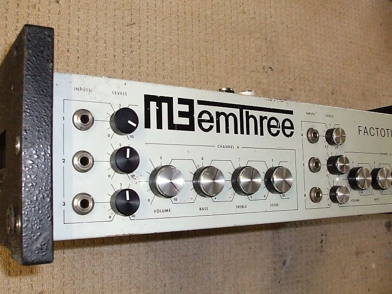 Meazzi Factotum Tape Echo 1967 - Silver | Reverb UK