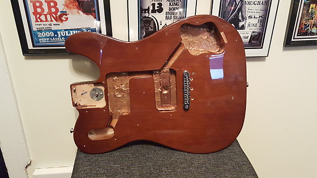 Fender 72 Reissue Telecaster Body Walnut W/neckplate | Reverb