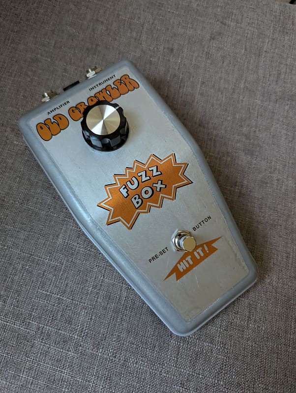 Handmade Old Growler Fuzz Box guitar pedal | Reverb Australia