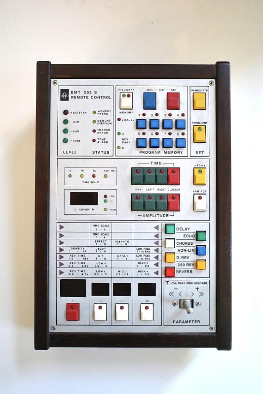 EMT 252 S Remote Control for EMT 250/251 Vintage Reverb | Reverb