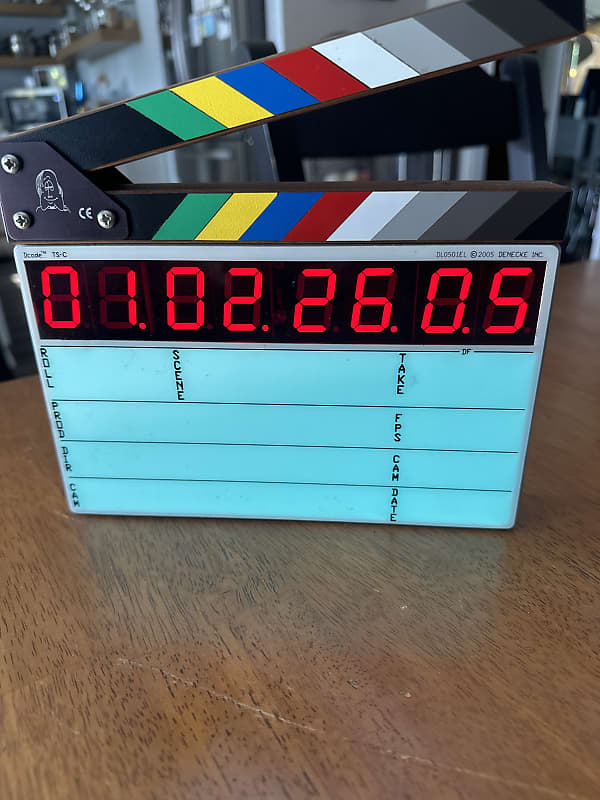 Denecke, Time Code Slate, Clapper | Reverb