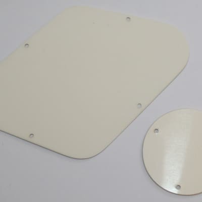 Brown / White 2 Ply Back Plates For 1950's Gibson Les Paul | Reverb