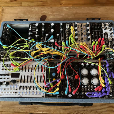 Eurorack Setup. 90hp 7U Blackhole case. | Reverb