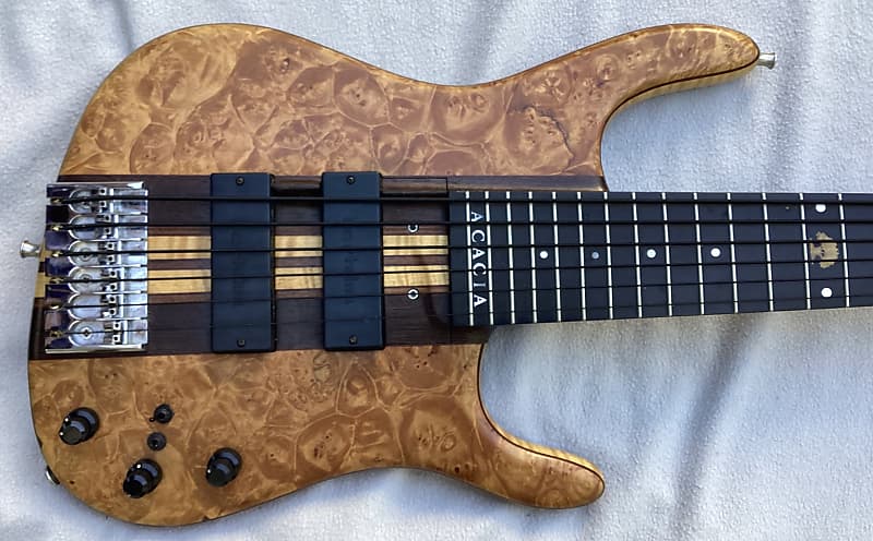 Acacia by Matt Friedman Custom 6-String Electric Bass Guitar | Reverb