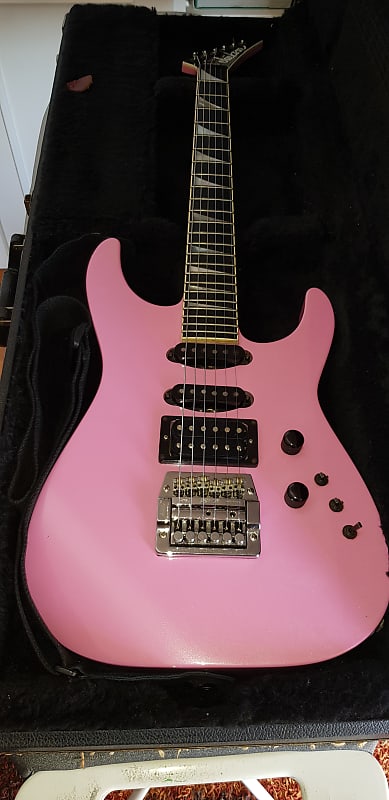 Jackson Soloist Custom Platinum Pink | Reverb
