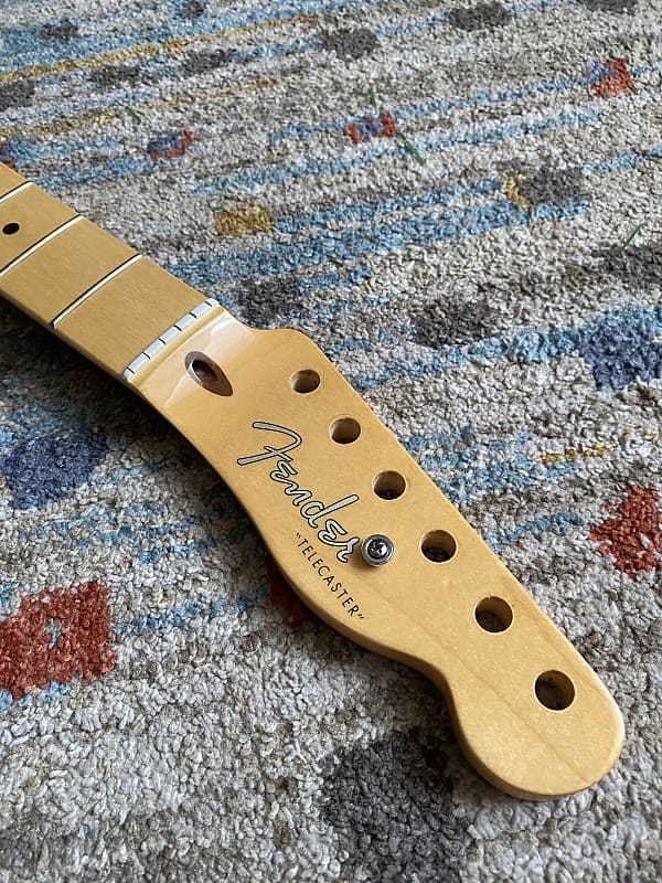 2015 American Deluxe USA Fender Telecaster Neck with 9.5-14” | Reverb