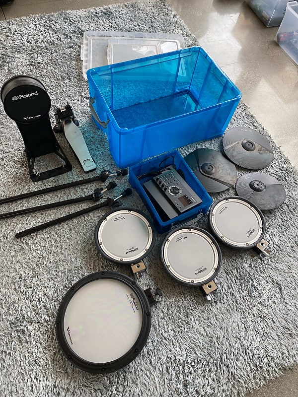 Roland TD-17 V-Drum Kit with Mesh Pads | Reverb