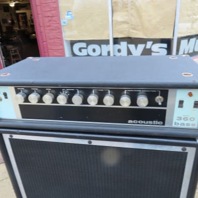 ACOUSTIC 360/361 BASS AMPLIFIER 1970 CLEAN SERVICED JACO!! | Reverb
