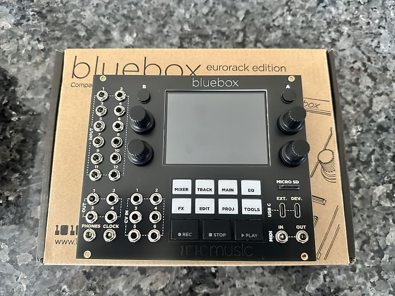 1010 Music Bluebox Eurorack 2024 - Black | Reverb