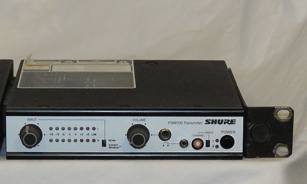 Shure PSM700 (P7T & P7R) Wireless In-Ear Monitor System | Reverb
