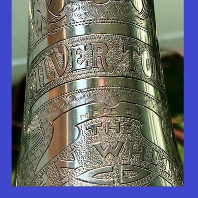 RARE VERY EARLY FIRST YR. MAKE KING 1051S TRUMPET SILVER TONE | Reverb