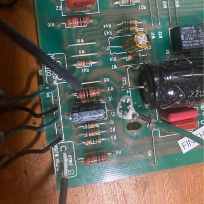Fender Hot Rod Deluxe circuit boards with fresh recap and | Reverb