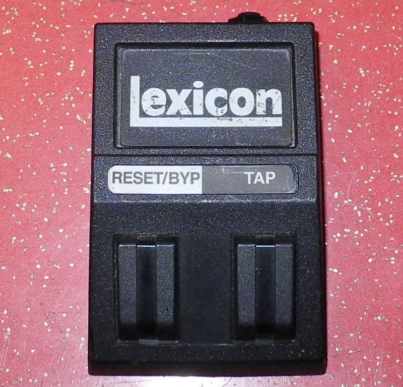 Lexicon Delay Dual Footswitch Foot Pedal | Reverb