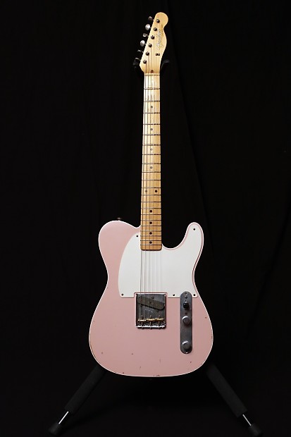 FENDER CUSTOM SHOP ESQUIRE RELIC, SHELL PINK, rare-BOUND! | Reverb
