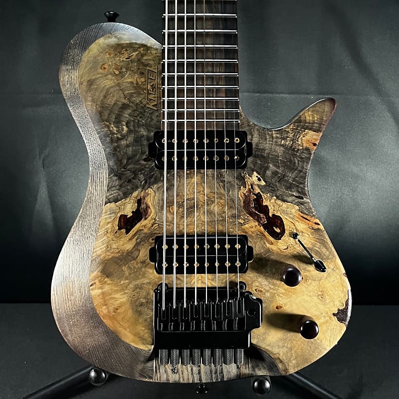 Used Kiesel Zeus 8 String Buckeye Burl w/bag TFW519 | Reverb