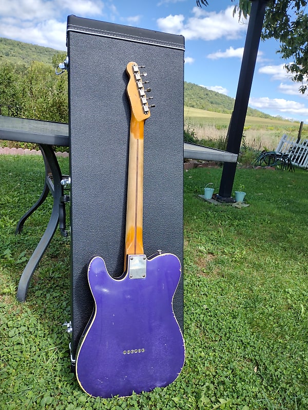 Wide Open Custom Telecaster Custom Thinline Tele - Crown | Reverb