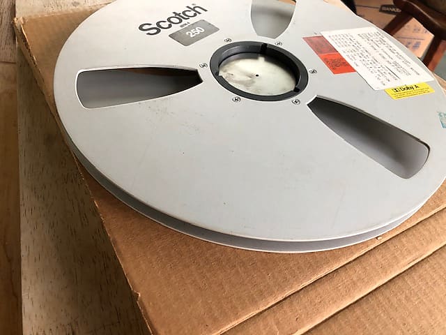 3M empty 1/2" x 14" reels 1981 - silver | Reverb