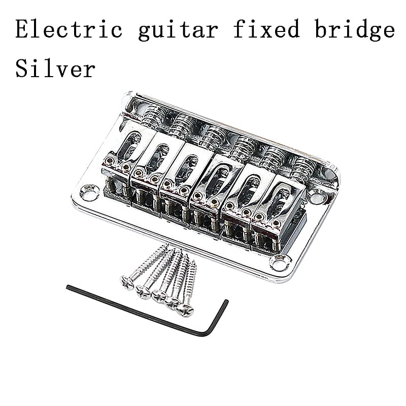 Electric guitar fixed bridge electric guitar accessor | Reverb