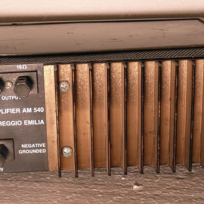Vintage Rare RCF Mobile PA Amplifier AM-540 Made in Italy | Reverb