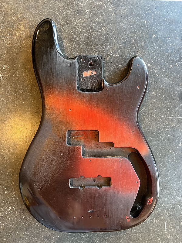 Unbranded P/J P Bass Style Bass Body Project | Reverb
