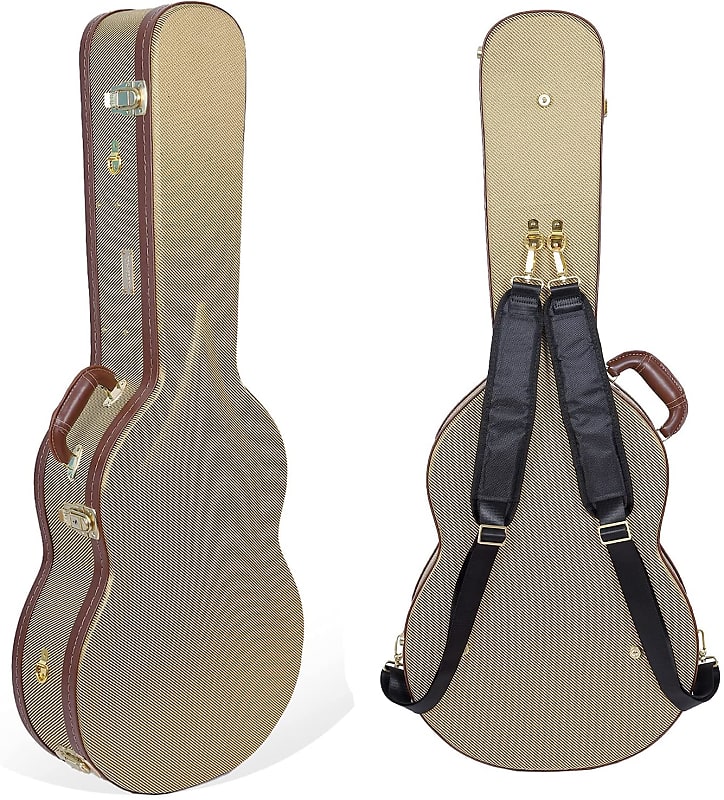 Crossrock 4/4 Classical Acoustic Guitar Case, Wooden Hard | Reverb