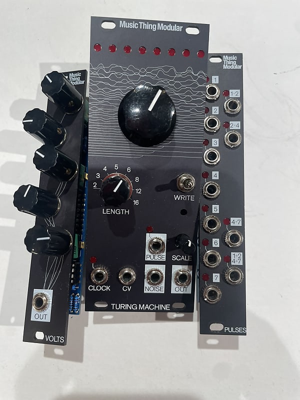 Music Thing Modular Turing Machine Mk II Triple Play - Black | Reverb