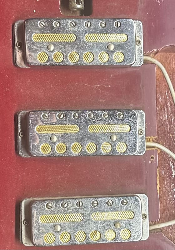 Teisco Gold Foil Pickups 1960s | Reverb