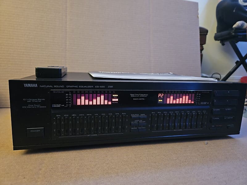 Yamaha EQ-630 Natural Sound Graphic Equalizer With Manual And | Reverb