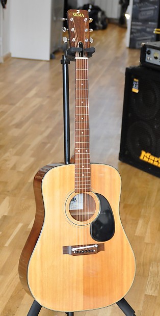 1973 Sigma by Martin DM-5 Made In Japan Dreadnought Guitar | Reverb