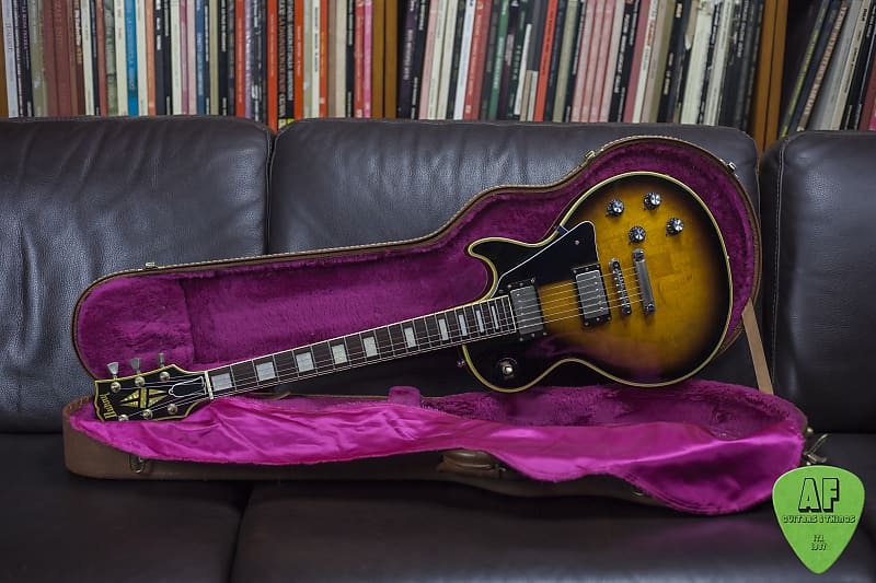 Burny RLC-60 1982 - Tobacco Sunburst Les Paul Custom MIJ | Reverb