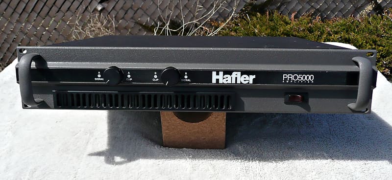 HAFLER PRO5000 Professional Power Amplifier- Made in USA - PV | Reverb