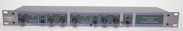Aphex 108 Easyrider 2 Channel Automatic Compressor Rack | Reverb UK