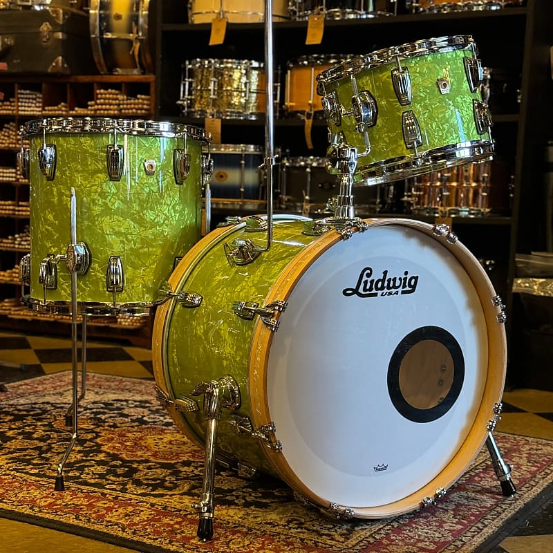 USED Ludwig Classic Maple Downbeat Outfit in Exclusive | Reverb