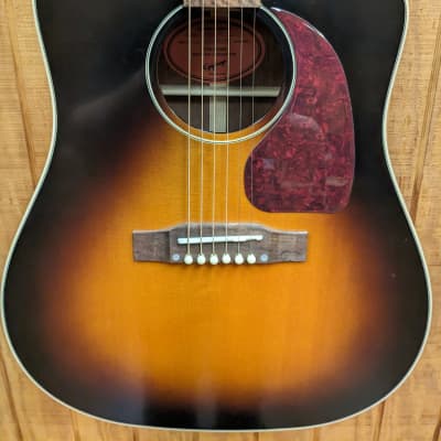 Epiphone 1963 Reissue EJ-45 WR Wine Red Acoustic Guitar | Reverb