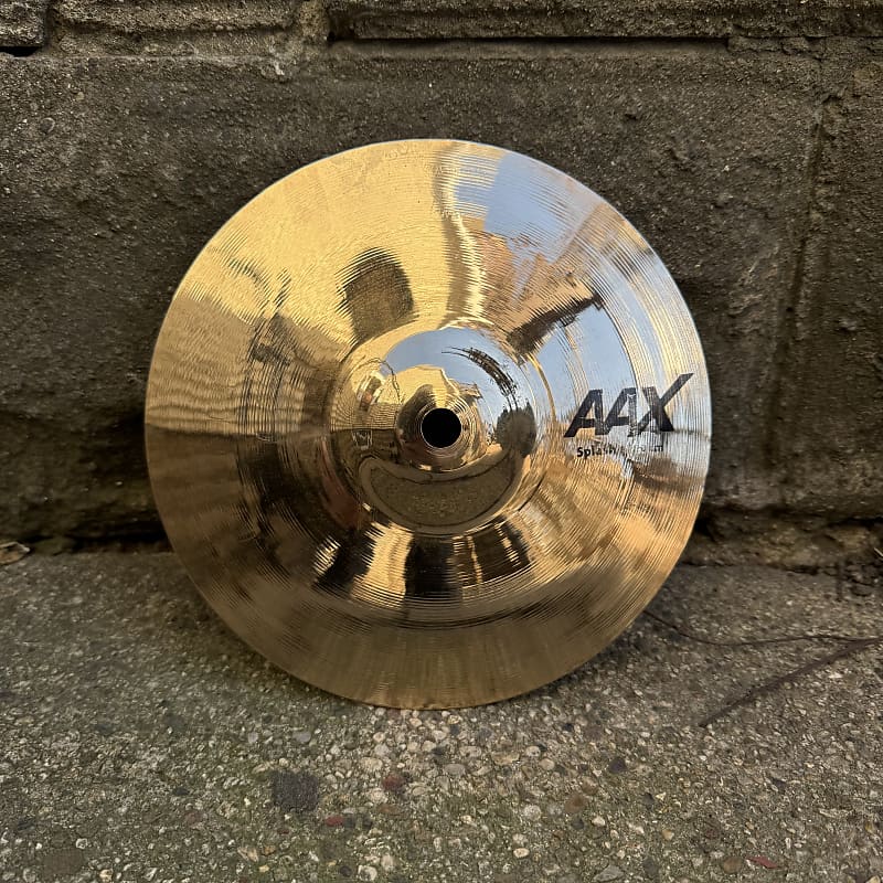 Sabian AAX 8” Splash Cymbal - Brilliant | Reverb