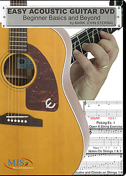 EASY ACOUSTIC GUITAR DVD Beginner Basics and Beyond | Reverb
